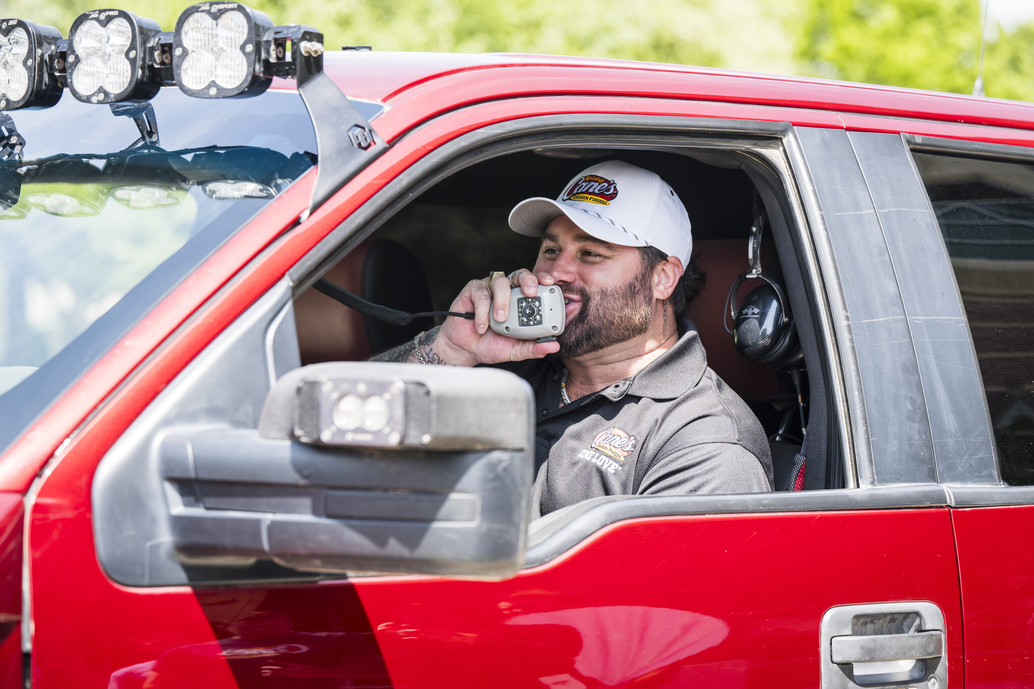 PHOTOS: Koe Wetzel, founder visit Plano Raising Cane's corporate office ...