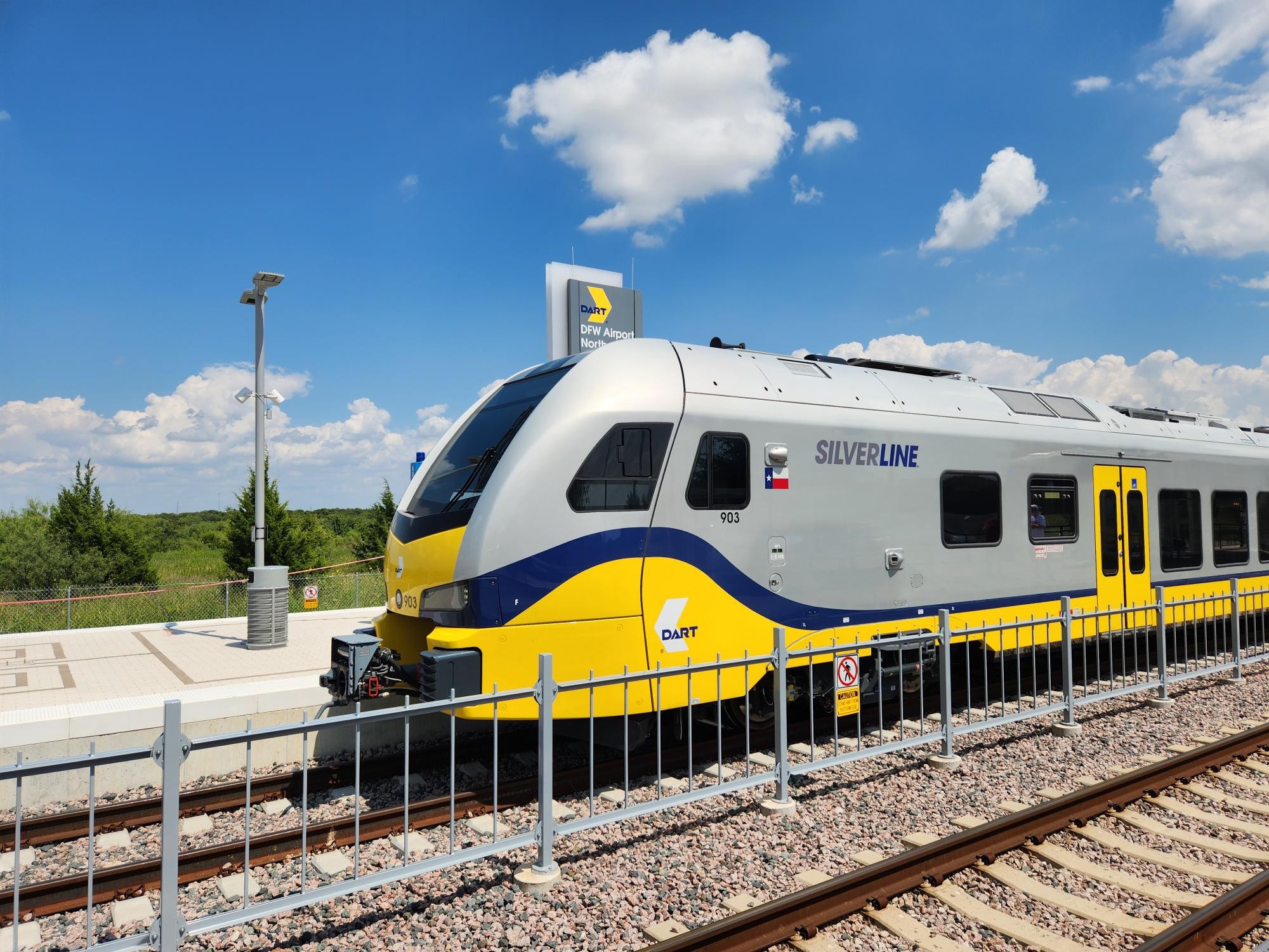 Now Open: Silver Line Links Seven Cities and DFW Airport with Modern ...